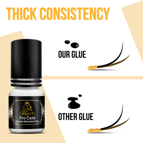 ProCare Professional Eyelash Extension Glue – 1–2s Dry Time, 8-Week Re ...